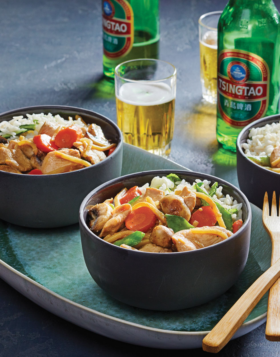 Moo Goo Gai Pan with Mushrooms Recipe