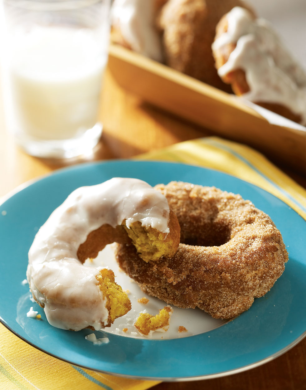 Pumpkin-Spice Doughnuts Recipe
